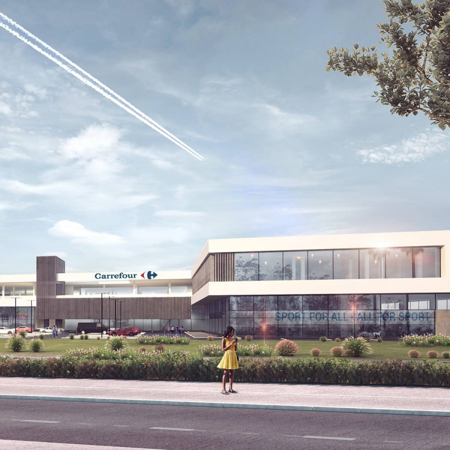 DAR BOUAZZA COMMUNITY CENTER - H+E Architecture